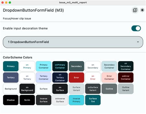 BUG DropdownButtonFormField Input Decorator Focus Hover Is Not Clipped Issue