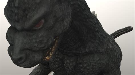 Kaiju Godzilla 1984 1995 3d Model By Shoichirouchiyama Ecd81c3
