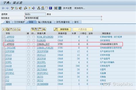 Sap物料主数据界面增加客制化字段、页签的方式 知乎