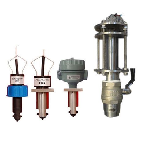 Paddle Wheel Flow Sensor Pvc Brass Ss Material 5 Meters Cable