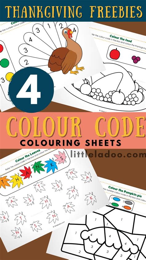 Colour Code Colouring Worksheets Artofit