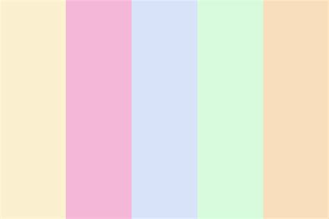 Pastel Kawaii Color Palette At Glady Fortenberry Blog