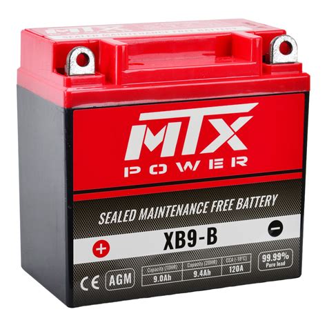 Mtx Power Battery Agm Xb9 B Cullys Yamaha