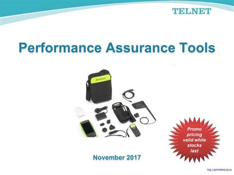 Performance Assurance Tools 2017 V5rpptx