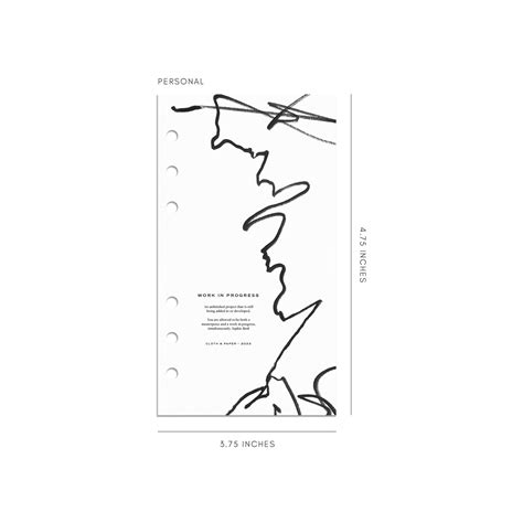 Work In Progress Planner Dashboard Cloth And Paper Cloth And Paper