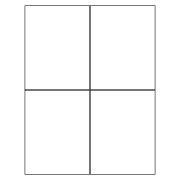 Template For Avery 5689 Postcards 4 14 X 5 12
