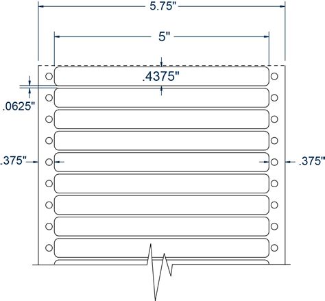 Compulabel Continuous Feed Large Width Computer Labels