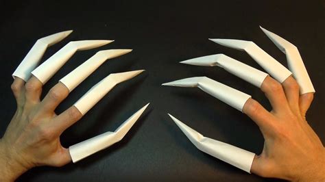 How To Make Scary Claws Simple Origami Artofit