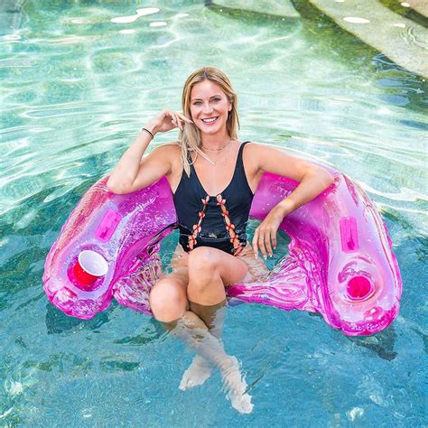 Poolcandy Orchid Glitter Sun Chair Jumbo 48 Inch Pool Float Poolcandy