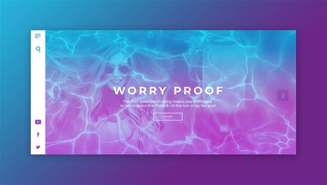 Hero Banner Ui Ux On Behance