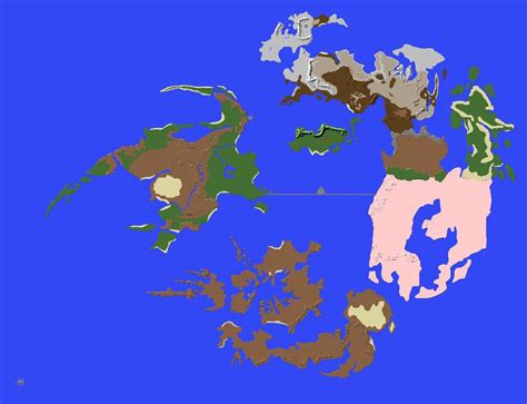 Ffviii World Map Final Fantasy Viii Cloth Map With Original Packaging
