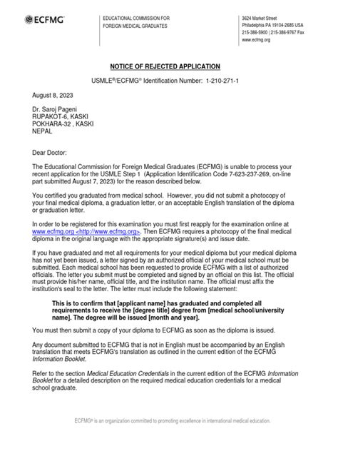 Deficiency Letter Pdf Medical School United States Medical