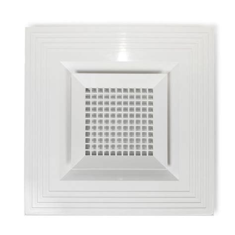 Square Ceiling Diffuser T Bar With Egg Crate Core Plastic טויטופלסט