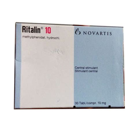 Ritalin Tab 3x10s Medical Bazar