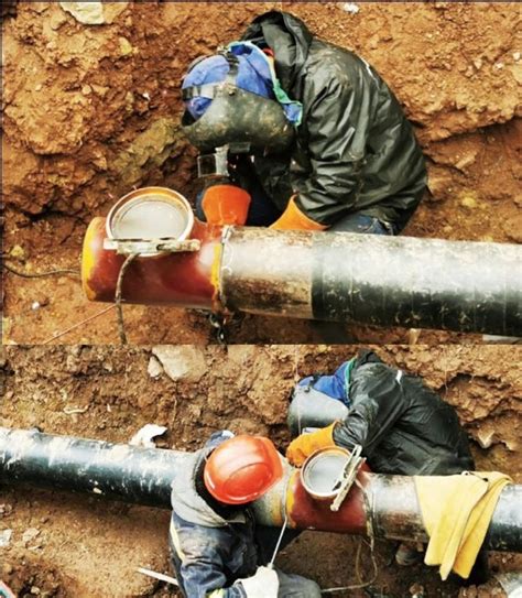 油气管道动火连头作业管件三通应用探讨 隐患整治研究 管道保护网