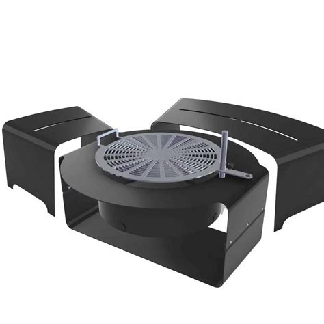 Eldstad Med Grillyta Och Bänkar Savorak