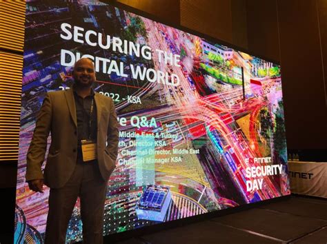 Azeem Alam Mohammed On Linkedin Fortinet Securityday Saudiarabia