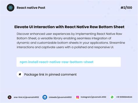 react native post 2 100 discover the tech revolution vamshi krishna