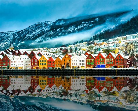 Bergen Norwegen Das Tor Zu Den Norwegischen Fjorden Geo