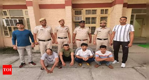 Haryana Robbery Case Cracked Victims Father In Law Among Four Arrested Gurgaon News Times