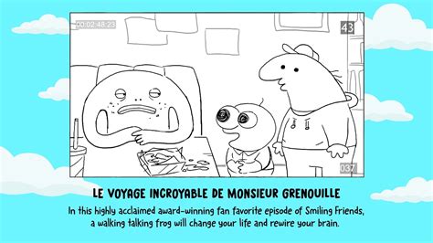 Smiling Friends Season 3 Teaser Offers Episode Titles Overviews