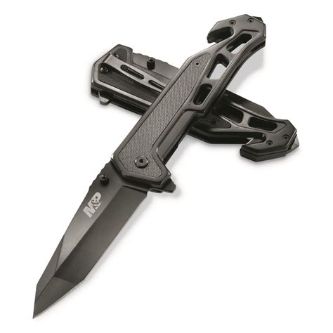 Smith And Wesson Mandp Border Guard Spring Assist Folder Knife Sportsmans Guide