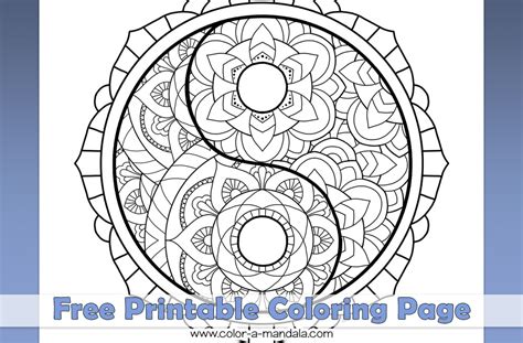 Free Printable Yin Yang Symbol Totally Free Printables