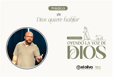 Oyendo La Voz De Dios La Palabra De Dios Iglesia El Olivo Sólo En Jesús