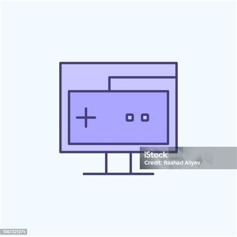 Pc Testing 2 Colored Line Icon Simple Colored Element Illustration Pc Testing Outline Symbol