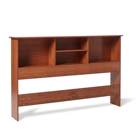 Solid Wood Bookcase Headboard