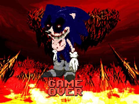 Sonicexe Game Over Screen By Comiclordlomon On Deviantart