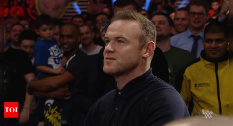 Footballers Who Have Made An Appearance At Wwe Events Wayne Rooney