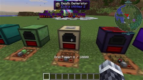 extrautilities 2 geradores de rf minecraft mod tutorial 1 12 2 youtube