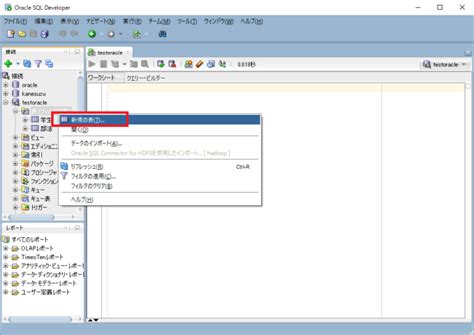 Sqldeveloper テーブル作成・データ追加・sql実行などの基本操作 Sqldeveloper テーブル作成・データ追加・sql実行などの基本操作