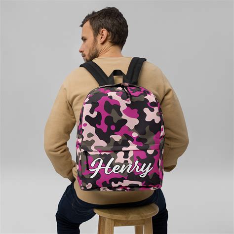 Made To Order Military Camo Backpack Back To School Personalized Army
