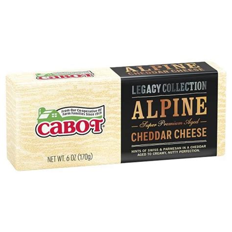 Cabot Alpine Cheddar Cheese At Hy Vee Cabot Creamery Cheddar Cheese