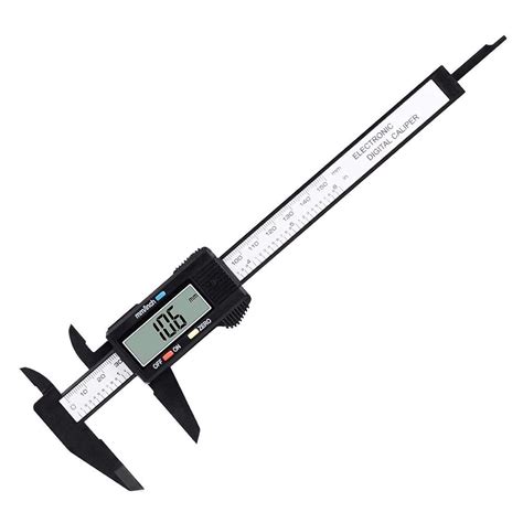 Tool Carbon Fibre Electronic Digital Battery Powered Calliper 150mm