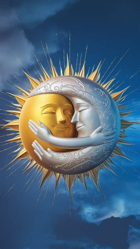 15 Ideas De Sol Y Luna Sol Y Luna Juntos Arte De Luna Pinturas