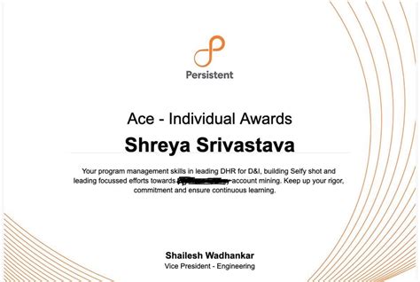 Persistent Shreya Srivastava