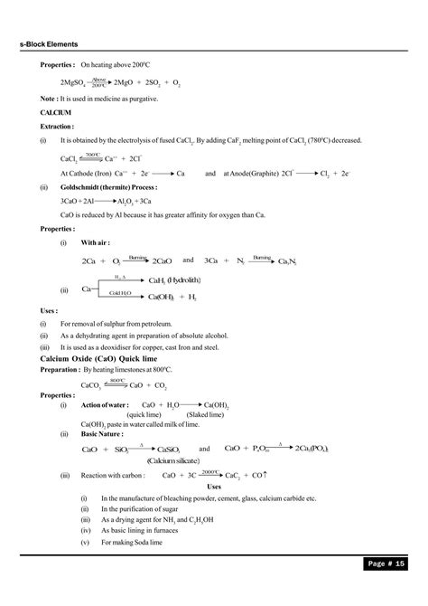 S Block Elements Properties Of S Block Elements Class 11 Jee Neet