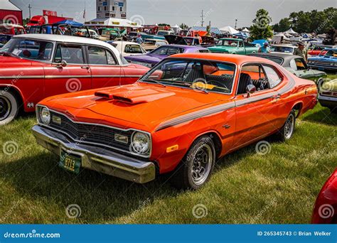 1973 Dodge Dart Sport Coupe Foto De Archivo Editorial Imagen De