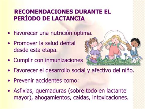 Lactante Menor Y Mayor Clases De Enfermeria Ppt