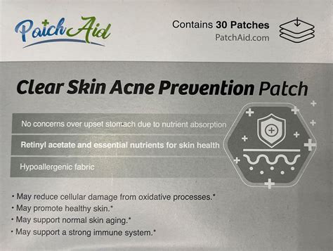 Patch Aid Clear Skin Acne Prevention 30 Days Vitaluxe