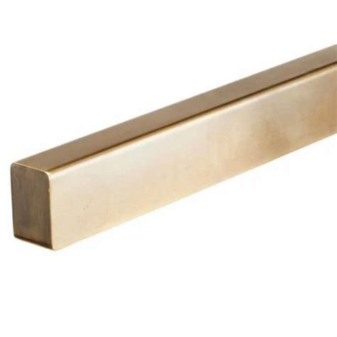 Polished Brass Square Bar At Rs 554kg In Chennai Id 26174081788
