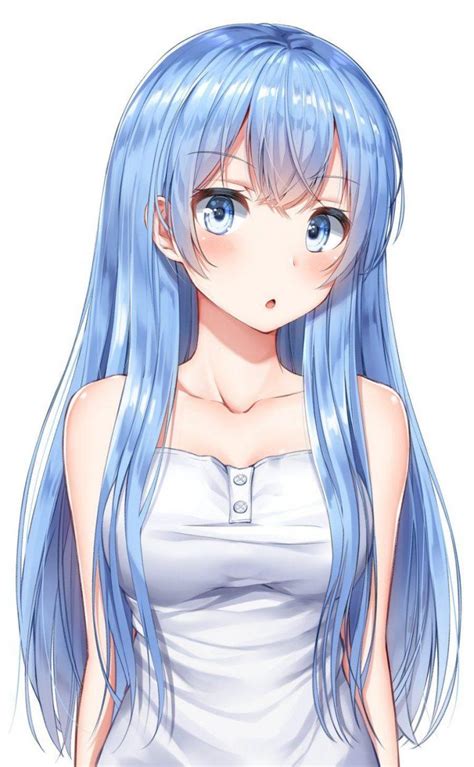 40 Cool Blue Haired Anime Girls Harunmudak