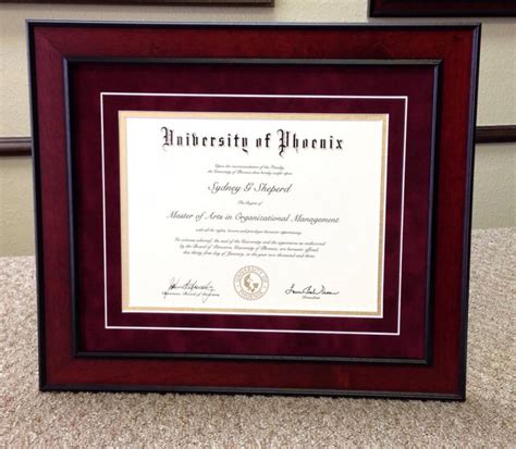University Of Phoenix Degree Templates