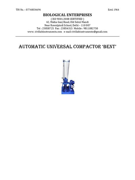 Automatic Universal Compactor Pdf