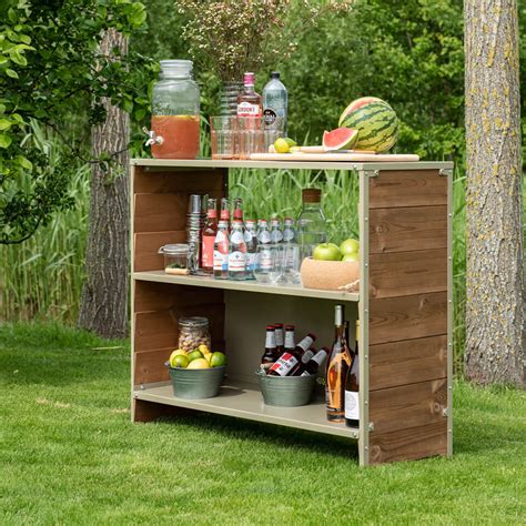 Outdoor Bar Shelving A Garden Pub Screw It