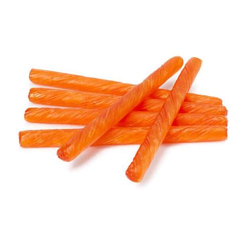 Old Fashioned Hard Candy Sticks Orange 80 Piece Box Bestcandyshop