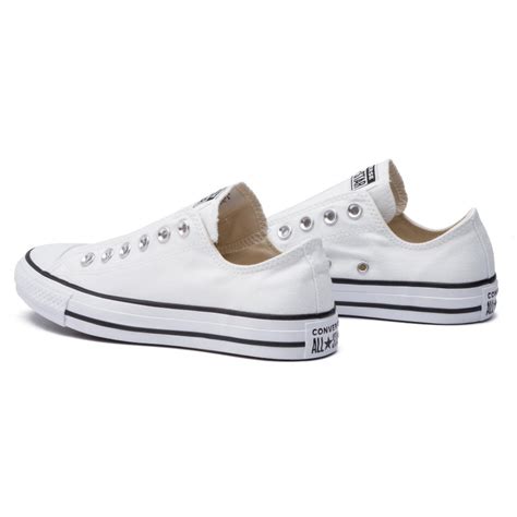 אולסטאר לבנות נמוכות לגברים Converse All Star Ctas Slip White 164301c Brandeals